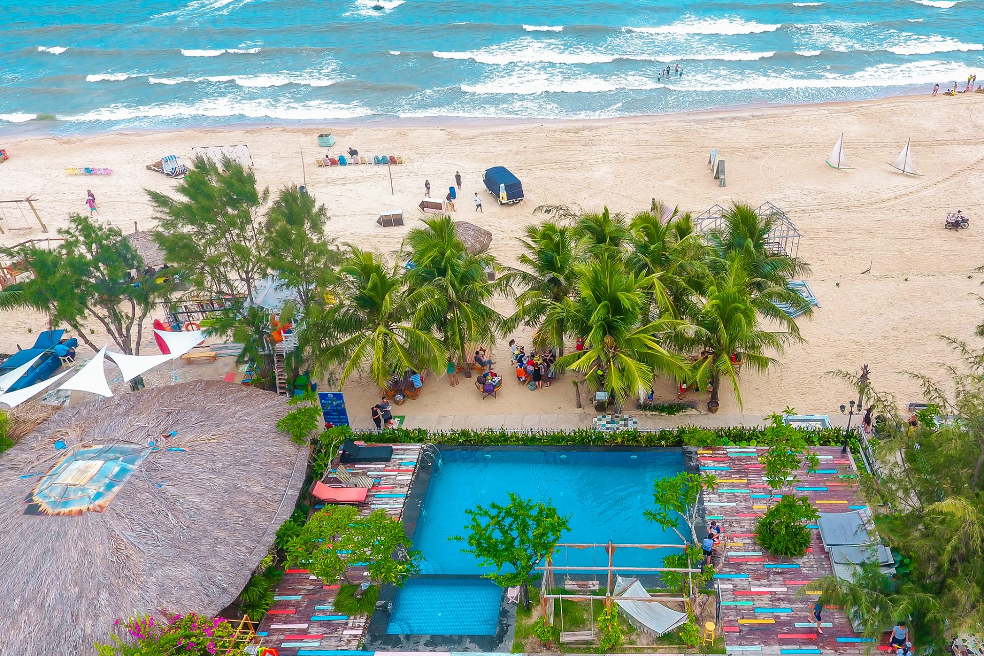 Coco Beach Camp: Thiên đường cắm trại vui chơi cho giới trẻ