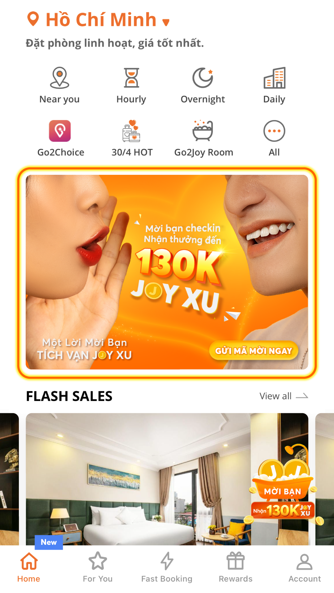 Giới thiệu ngay - Nhận quà liền tay lên đến 130.000 VNĐ